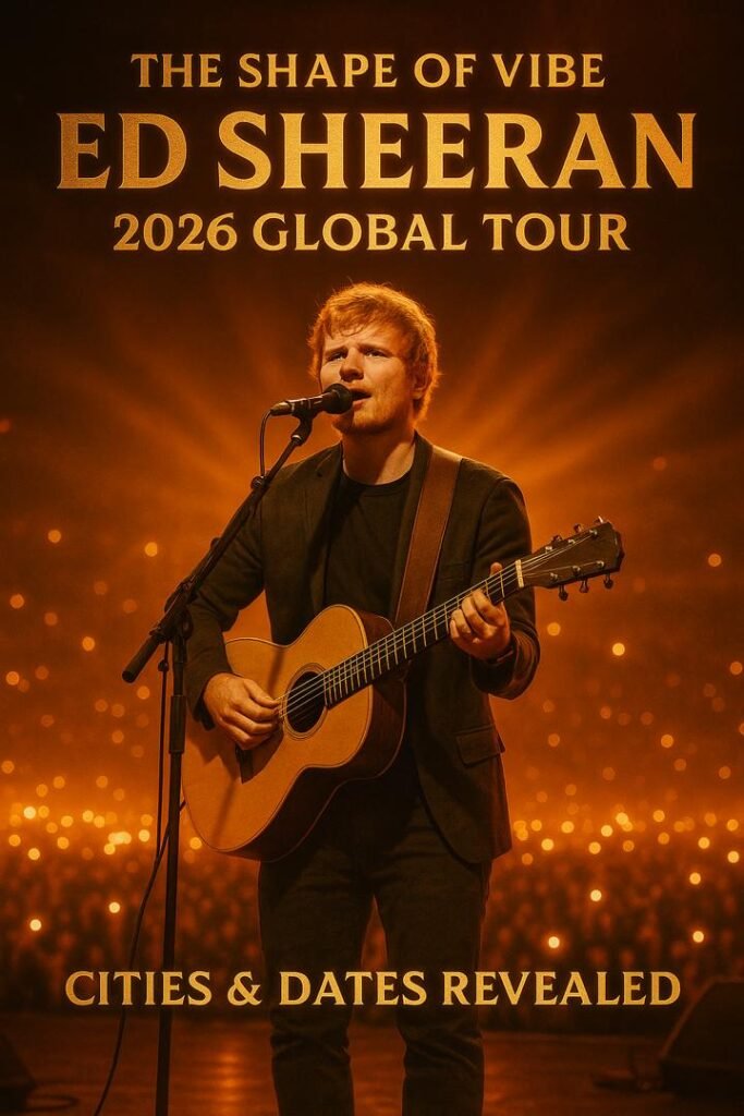 The Shape of Vibe: Ed Sheeran Returns to the World Stage with ‘Shape of ...