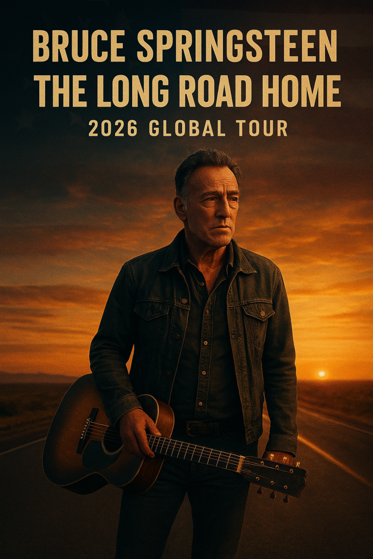 Born to Run — One Last Time: Bruce Springsteen Announces 2026 Global ...