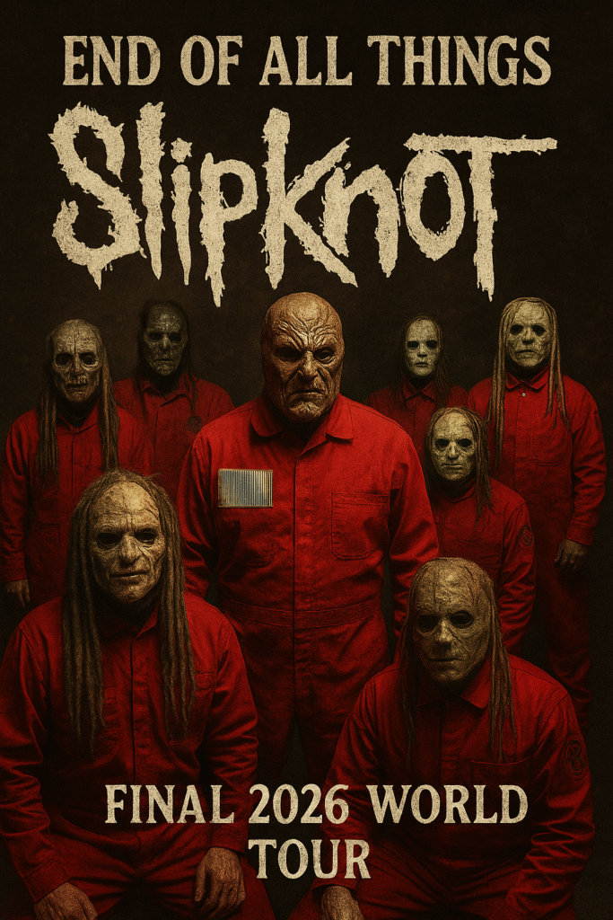 END OF ALL THINGS: SLIPKNOT REVEALS FINAL 2026 WORLD TOUR | BroadNews