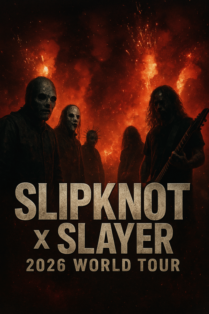 Slipknot x Slayer 2026: The Once-Impossible World Tour That Just Became ...